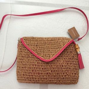 Francesca's Collections | Bags | Straw Crossbody Bag | Poshmark